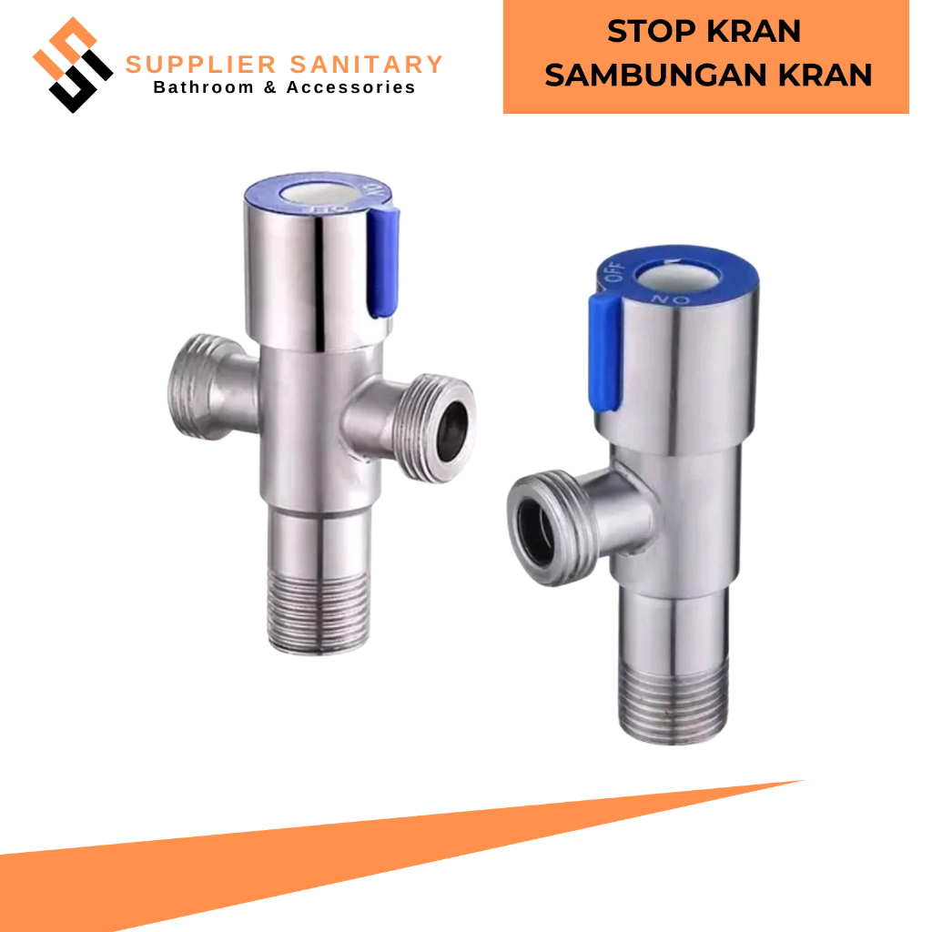 Jual stop kran stenlies-kran shower-stop kran closet-stop kran wstafel ...