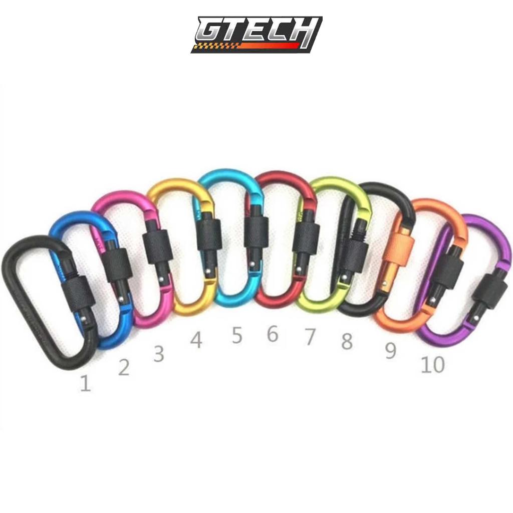 Jual GTECH Karabiner Aluminium Quickdraw Carabiner Gantungan Carabiner ...