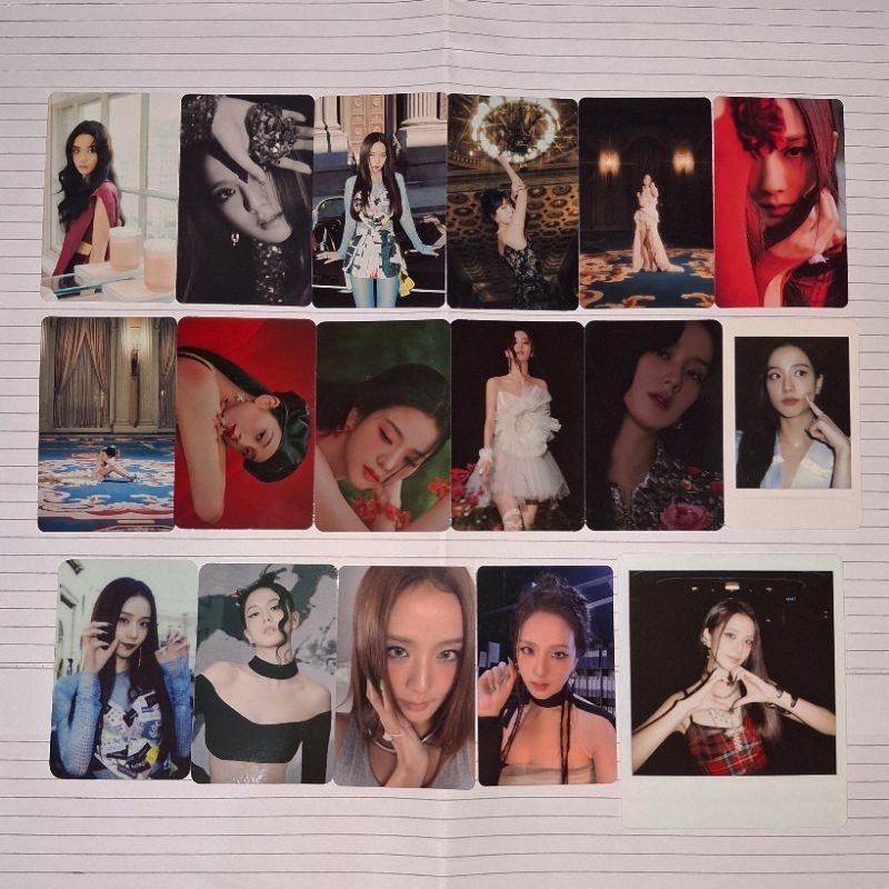 Jual Official Photocard Blackpink JISOO ROSÉ AMORTAGE ME ROSIE Bornpink ...