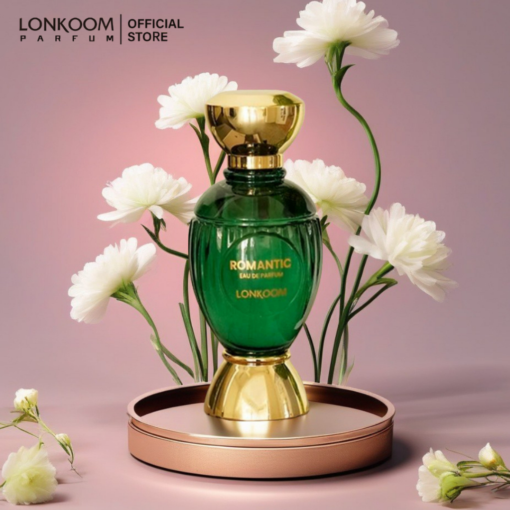 Jual Parfum Lonkoom Wanita Cewek Romantic 50ml EDP Aroma Melati Jasmine ...