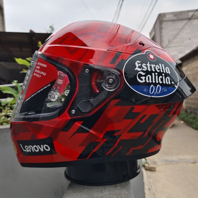 Jual helm kyt tt course repaint marc marquez | Shopee Indonesia
