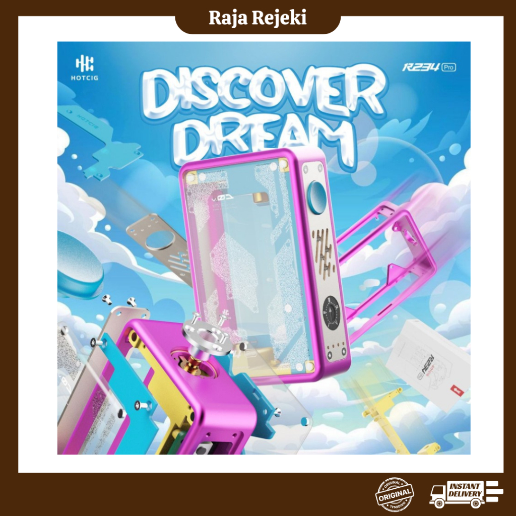Jual DEVICE HOTCIG R234 PRO DISCOVER DREAM MOD ONLY SPECIAL EDITION 100 ...
