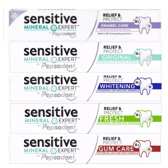 Jual PEPSODENT Pasta Gigi Sensitive Expert All Variant 100gr | Shopee ...