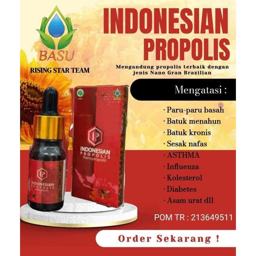 Jual Indonesia Nano Propolis 1 Box Isi 2 Botol - Propolis Basu untuk ...