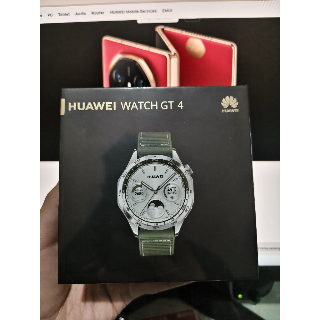 Jual Huawei Watch GT 4 GT4 BNIB Green Smartwatch | Shopee Indonesia