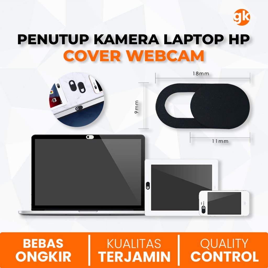 Jual Cover Webcam Penutup Pelindung Kamera Laptop HP Ultra Slim Slide ...