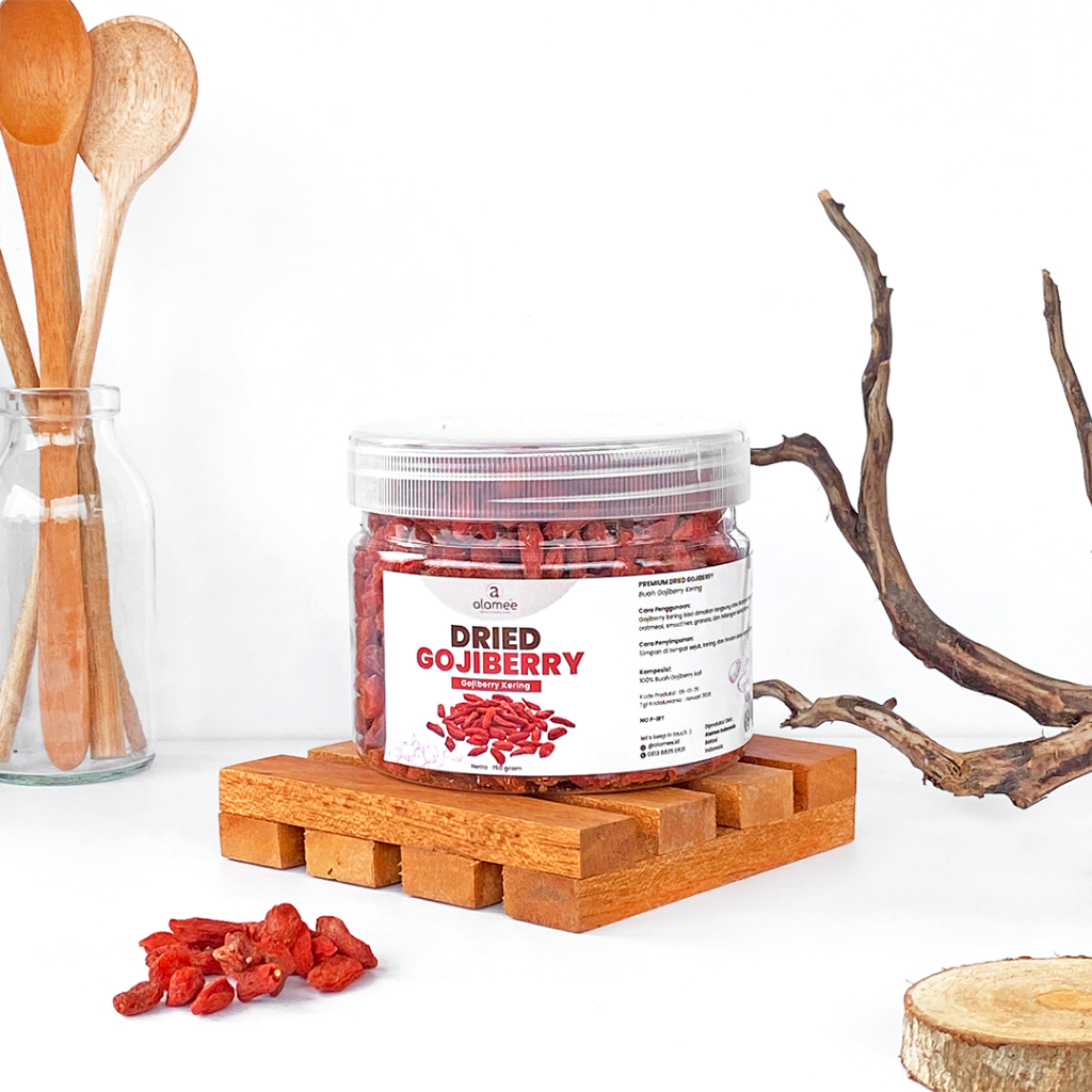 Jual ALAMEE Goji Berry Kering Dried Fruit Red Gojiberry Cemilan Buah ...