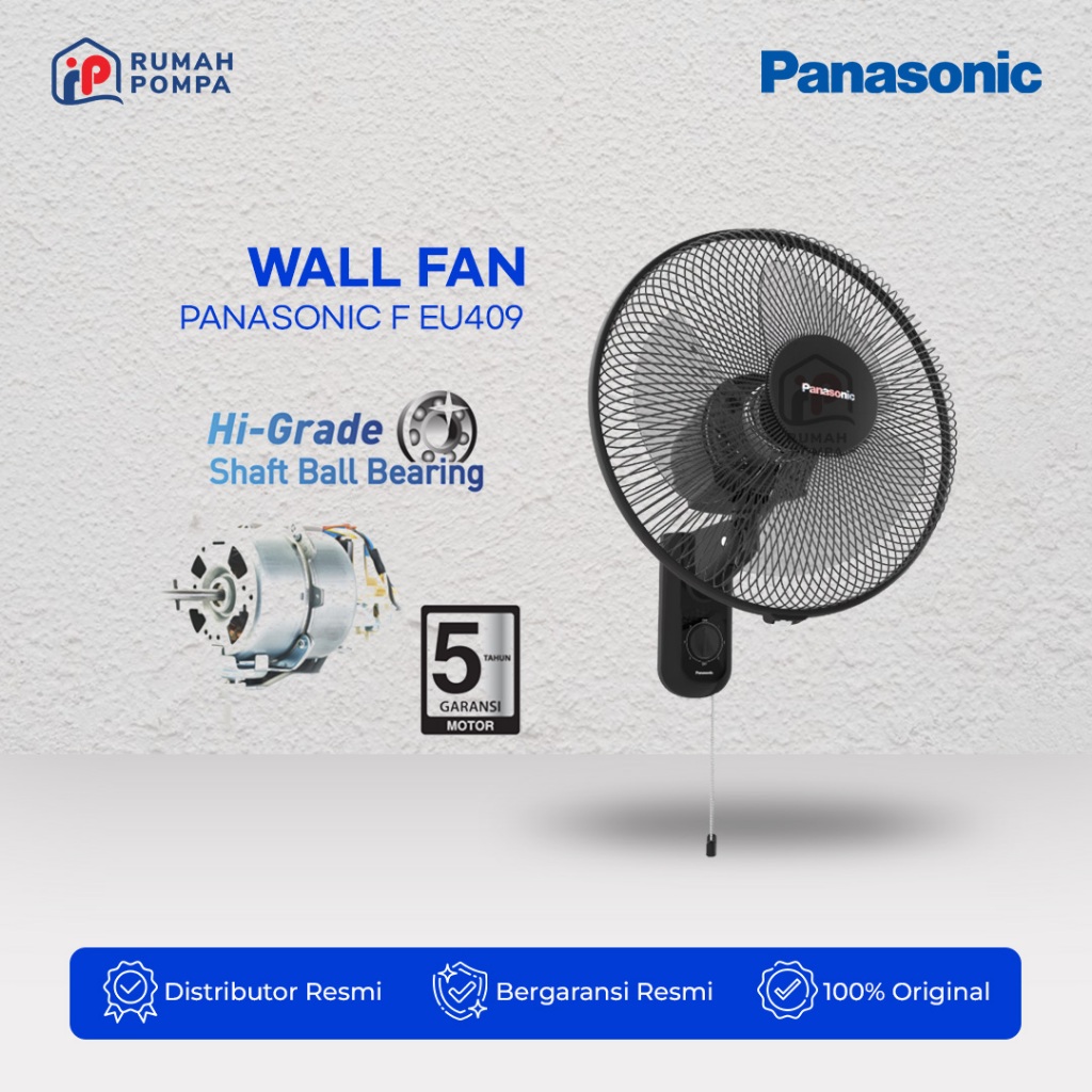 Jual Kipas Angin Dinding Low Watt 16 inch Panasonic F EU409 | Shopee ...