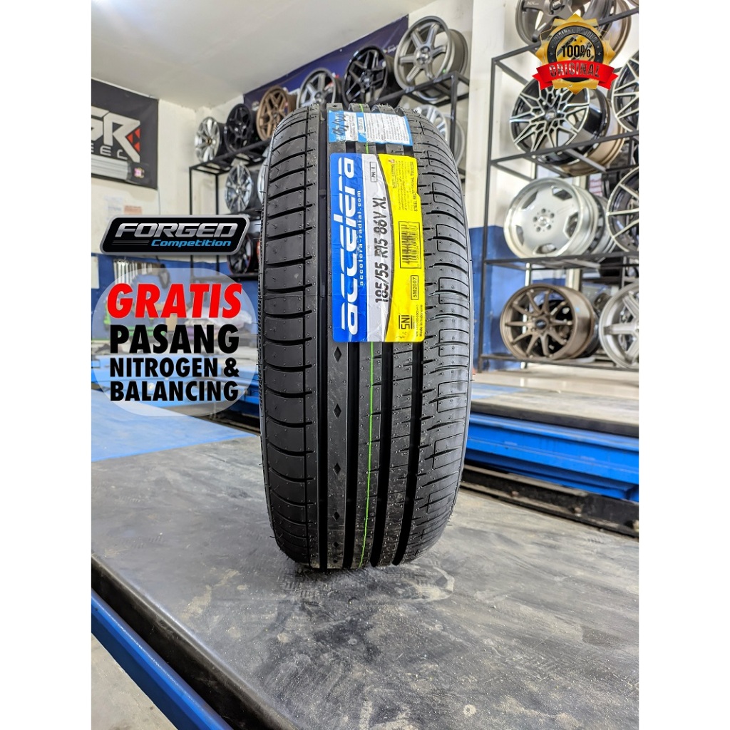 Jual BAN MOBIL BRIO AGYA SIGRA UKURAN 185 55 R15 MERK ACCELERA PHI-R ...