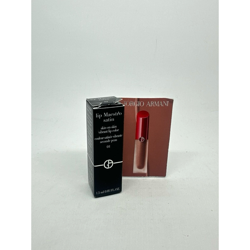 Jual Armani Beauty Lip Maestro Satin Skin-on-Skin Vibrant Lip Color ...