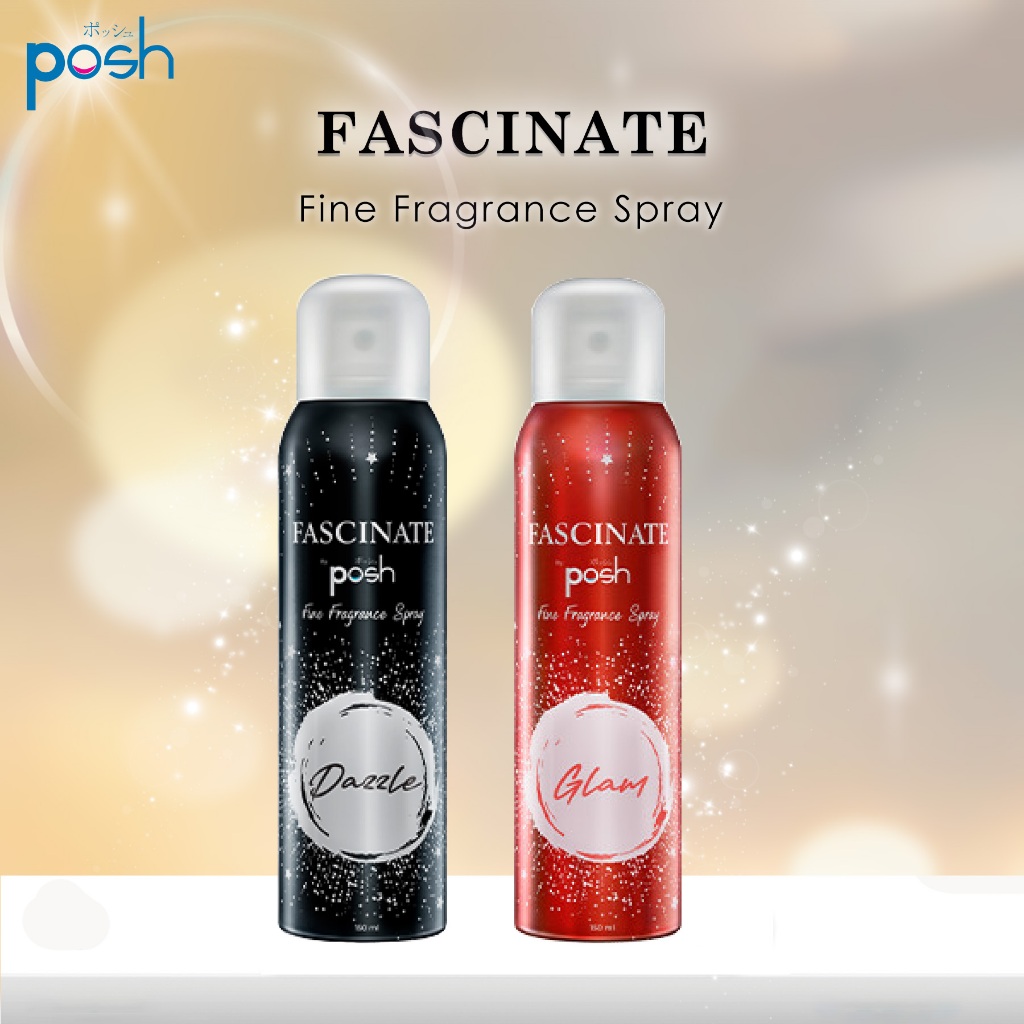 Jual Posh Spray Cologne Fascinate Glam Dazzel Botol 150 Ml | Shopee ...