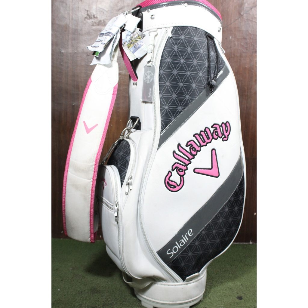 Jual Tas Stick Golf Bag Callaway USA Solaire Putih Pink | Tas Stick ...