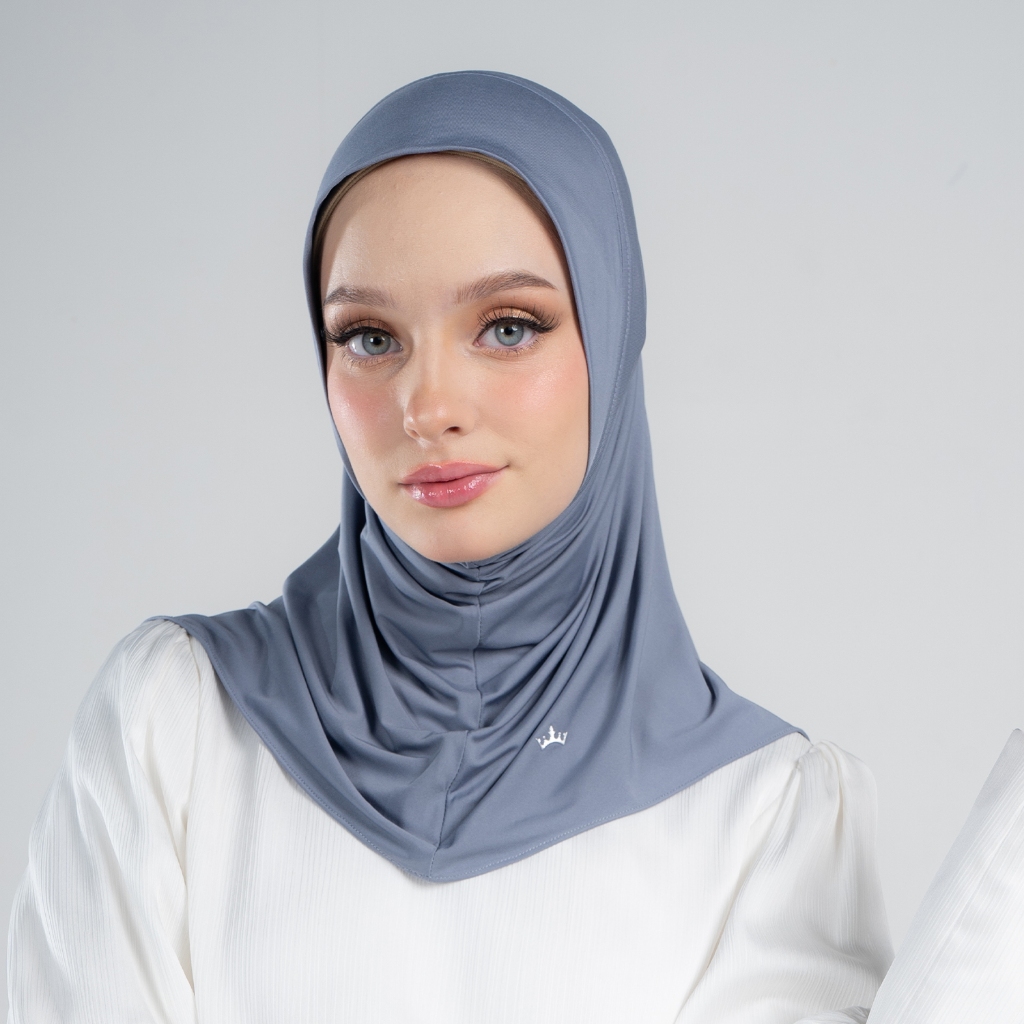 Jual MANDJHA Bergo Ruby Folks Stone Grey By IVAN GUNAWAN - Daily Hijab Bergo ORIGINAL MANDJHA ...