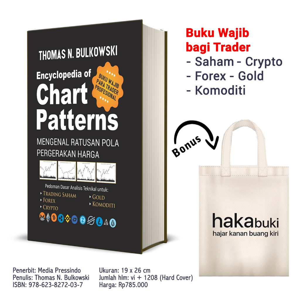 Jual Encyclopedia of Chart Patterns - Kitab Analisis Teknikal untuk Semua Trader (Saham, Crypto ...