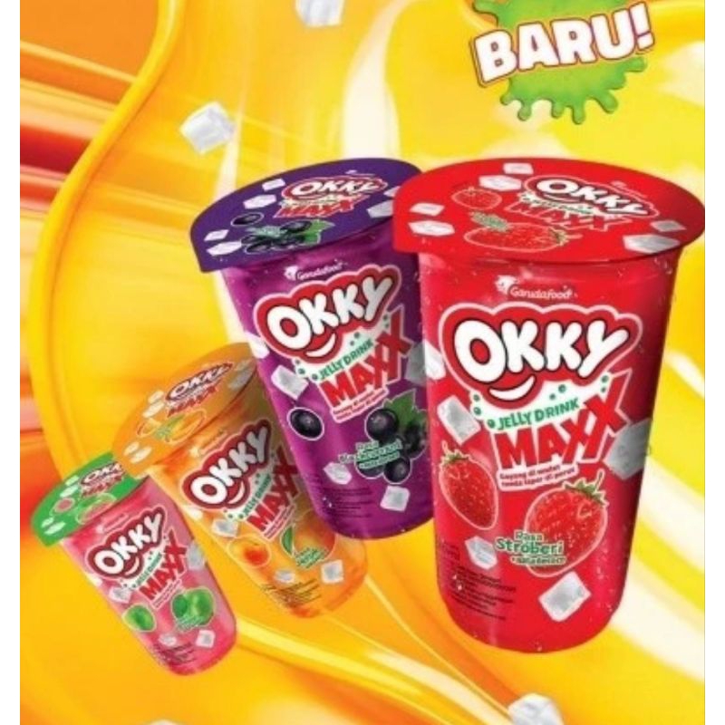 Jual Okky jelly drink maax fruity lolipop (1dus 24 pcs) | Shopee Indonesia