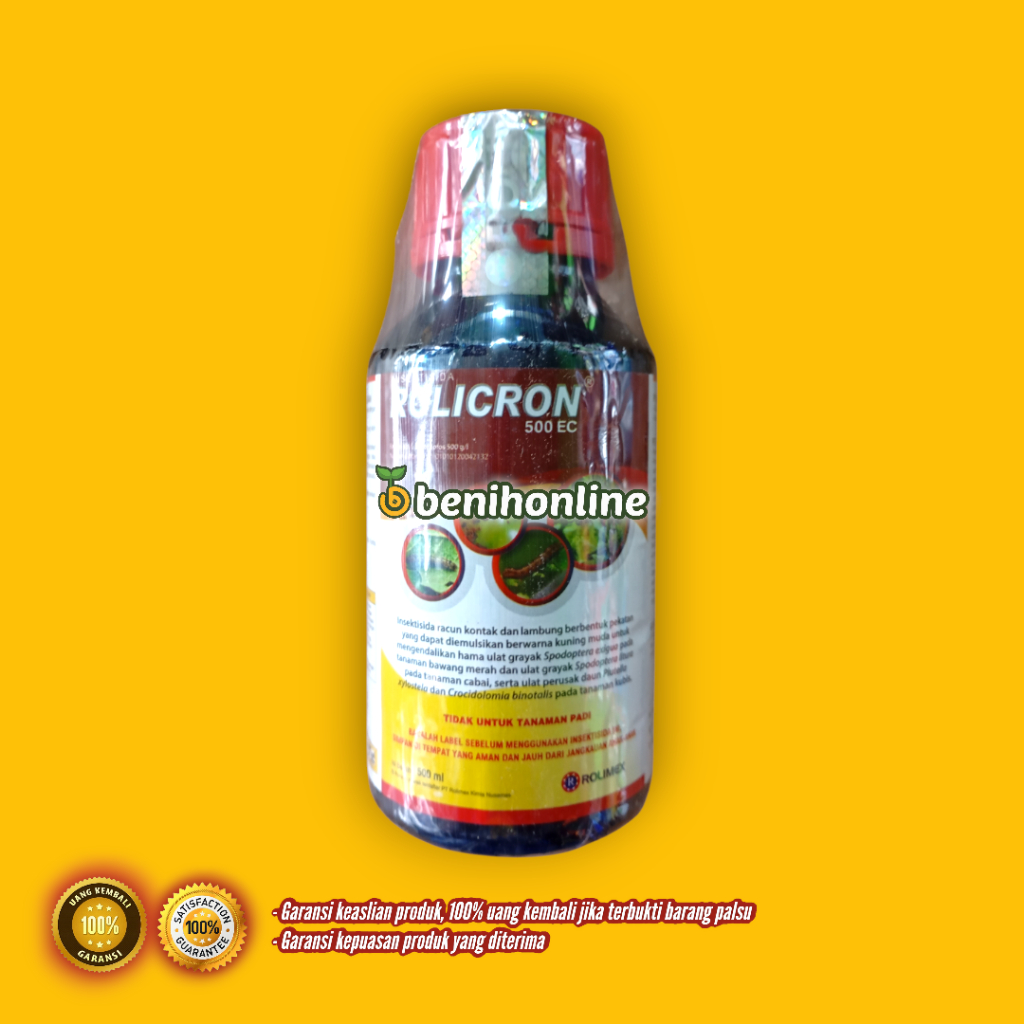 Jual INSEKTISIDA ROLICRON 500 EC 500 ML Rolimex Profenofos | Shopee ...