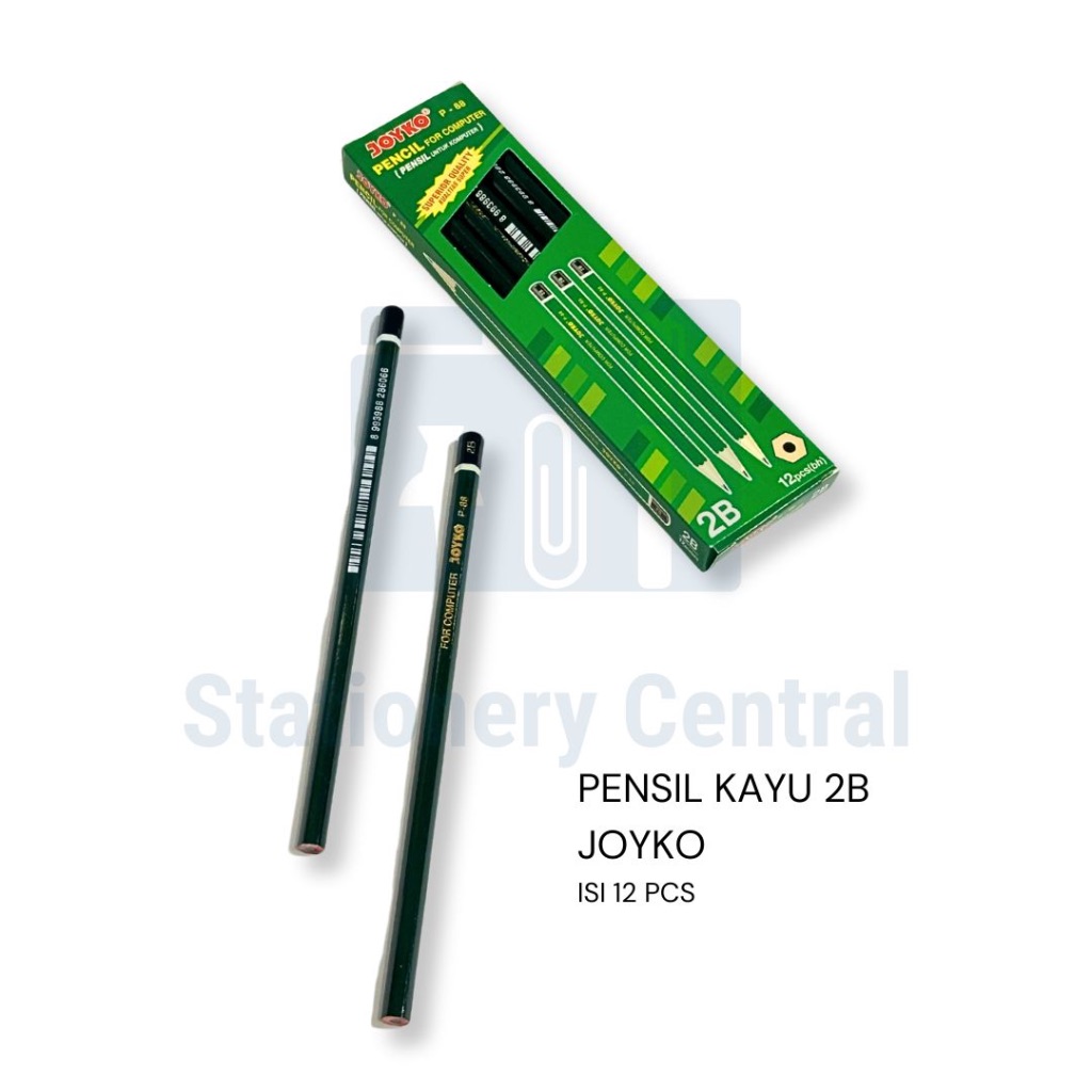 Jual Pensil Kayu Joyko 2B Wooden Pencil (per lusin) | Shopee Indonesia