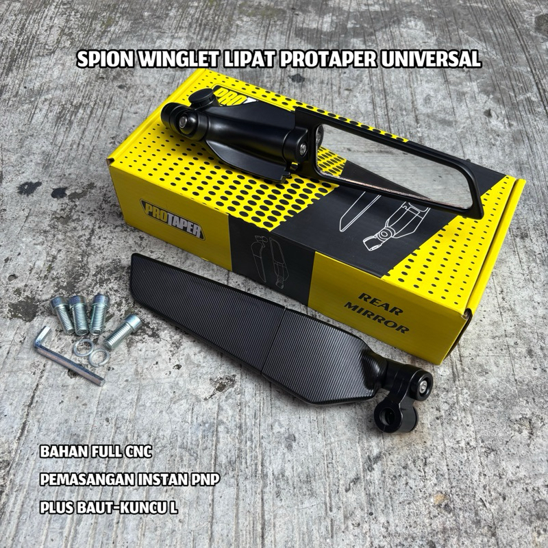 Jual Spion Winglet Motor Universal Original protaper Motor Matic spion ...