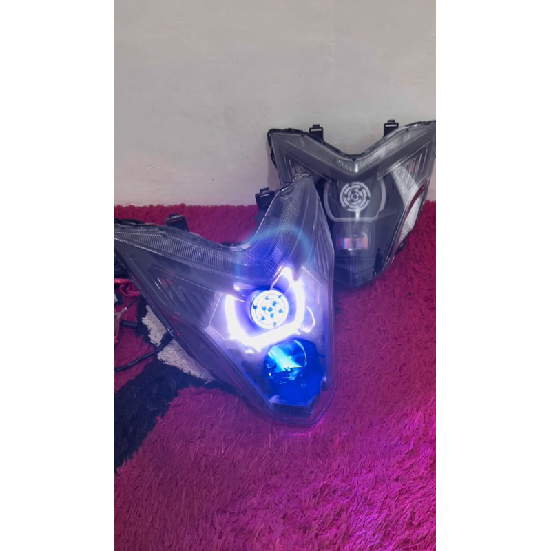Jual Lampu Biled Custom Rinegan Pnp Honda Sonic 150R Fullset | Shopee ...