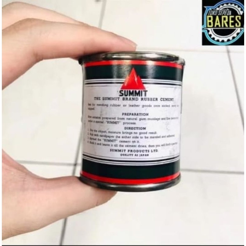 Jual Rubber Cement Lem Cacing Tubeless Karet Tambal Tip Top Pyramid [40 ...
