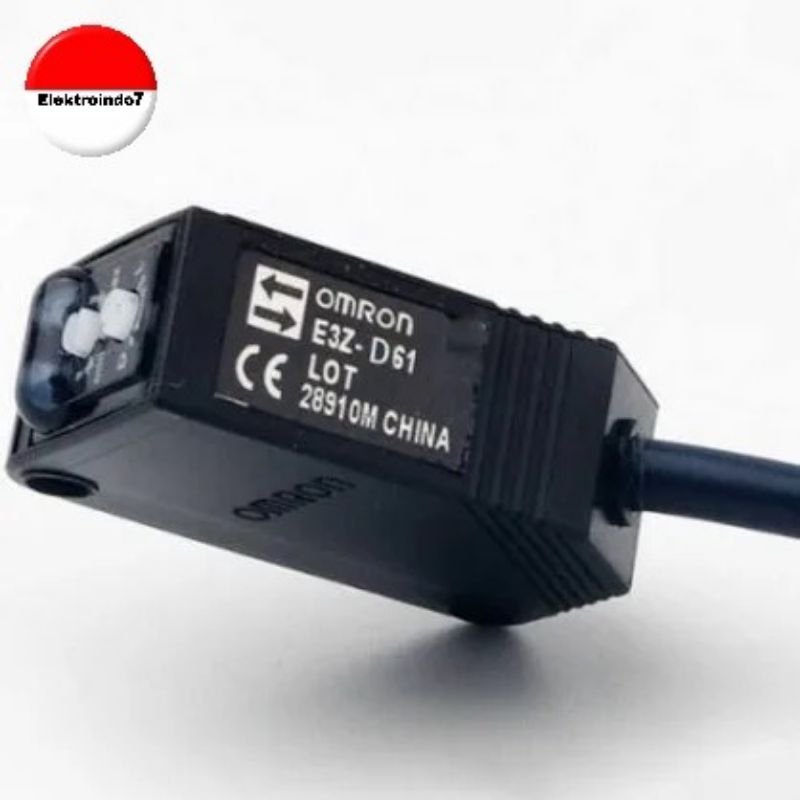 Jual Omron E3Z-D61 NPN NO sensor kertas plastik mesin offset digital print E3Z D61 12v 24v ...