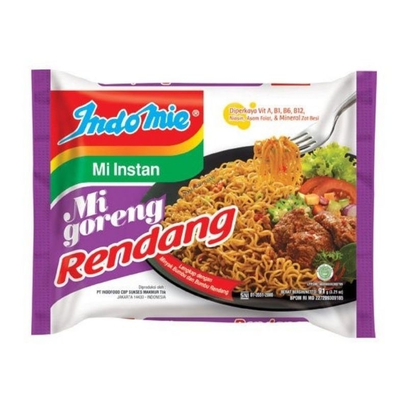 Jual INDOMIE GORENG RENDANG | Shopee Indonesia