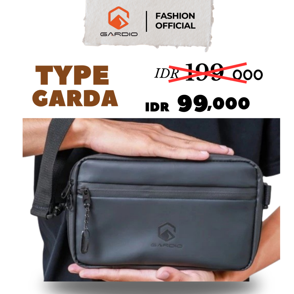 Jual Gardio GARDA Clutch / Handbag tas pria wanita | Shopee Indonesia
