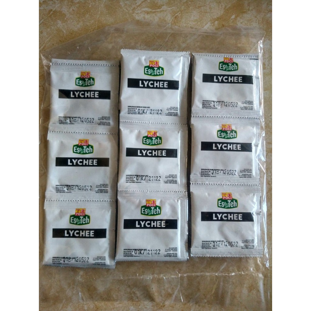 Jual serbuk rasa teh poci leci, lemon essence lychee, honey ASLI 100% ...