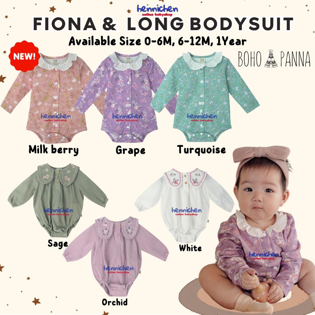 Jual Bohopanna 0-2 Tahun Fiona Long Sleeve Bodysuit / Jumper Ruffle ...