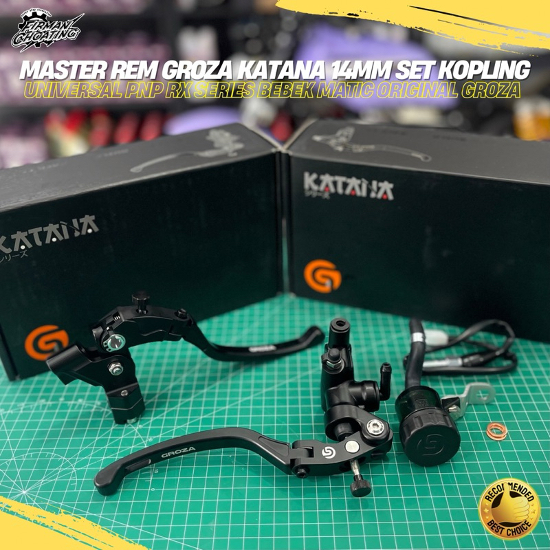 Jual MASTER REM RADIAL 14MM KOPLING BRAKE PUMP GROZA KATANA ORIGINAL ...