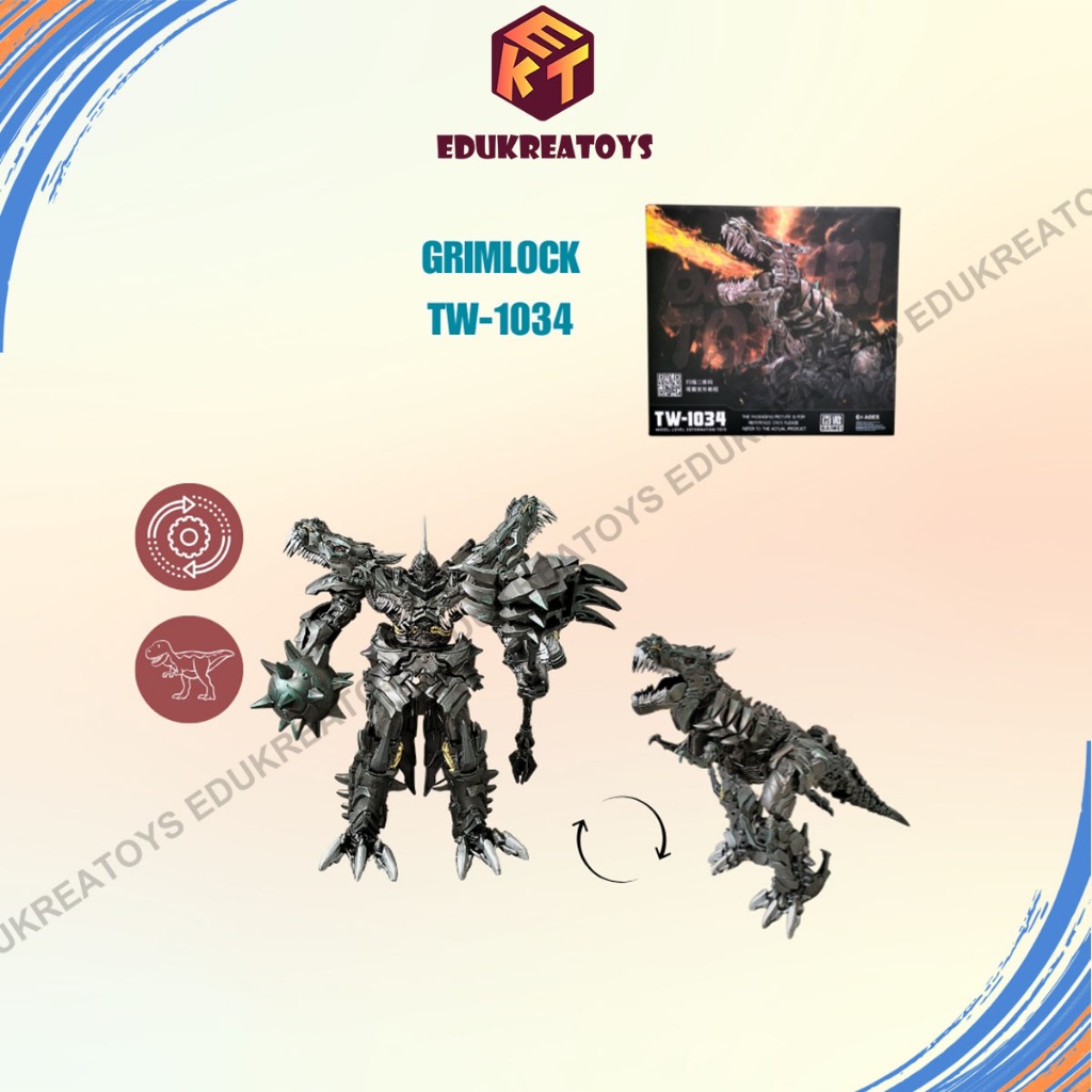 Jual Action Figure transformers tw 1034 baiwei grimlock Ancient Leader ...