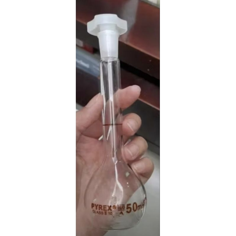 Jual Volumetric flask / labu ukur 5, 10, 25, 50, 100, 250, 500, 1000 ...