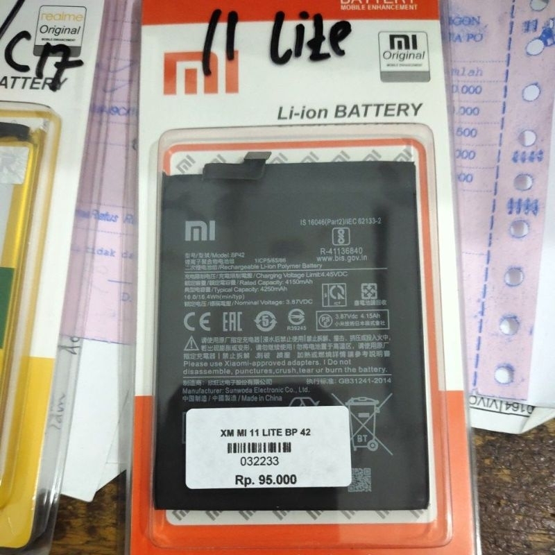 Jual XIAOMI MI 11 LITE BATERAI BP42 | Shopee Indonesia