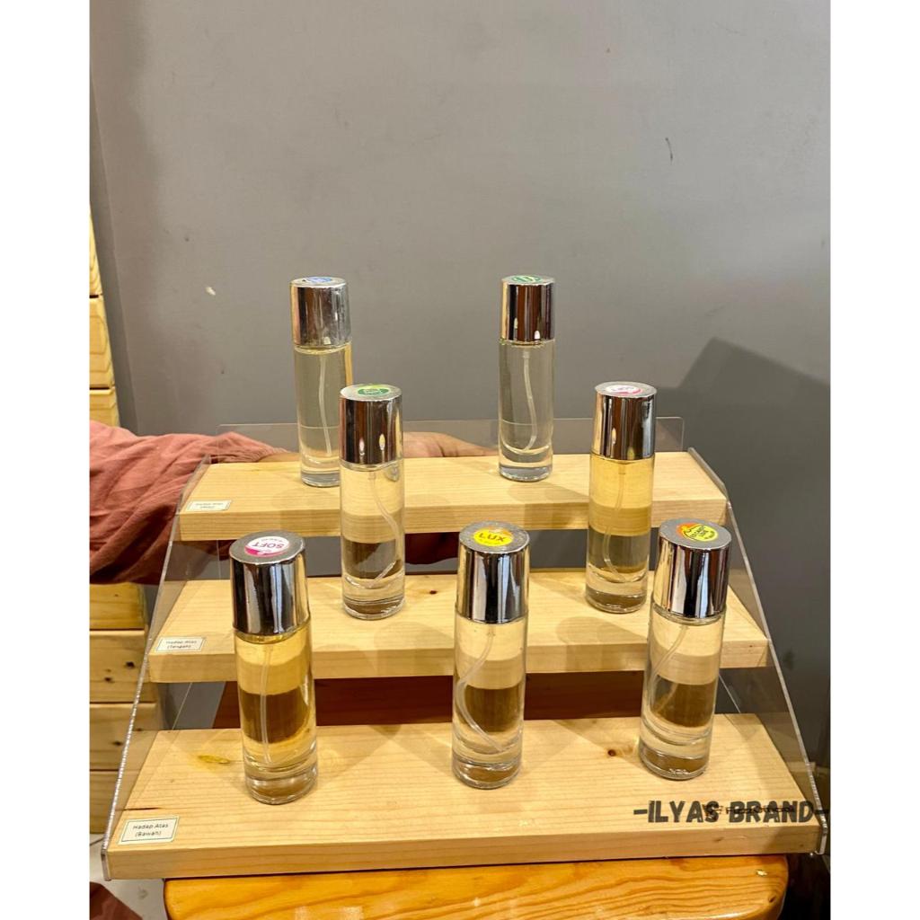 Jual Rak Kayu 3 Tingkat Akrilik BENING Kayu Aesthetic Tempat ...