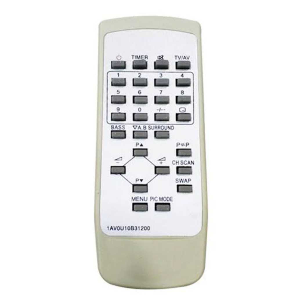 Jual Remote TV SANYO CRT Tabung 31200 Putih - Model Terbaru | Shopee ...