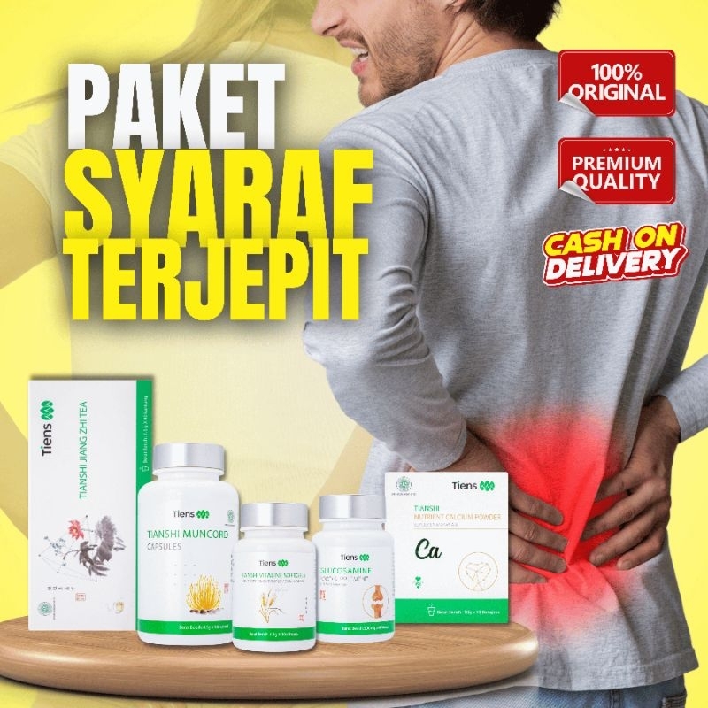 Jual PAKET LENGKAP SYARAF TERJEPIT KEJEPIT TIENS | Shopee Indonesia