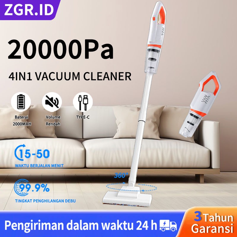 Jual Garansi 3 tahun Vacuum Cleaner Penyedot Debu Cordless 5 In 1 Vacuum Cleaner Penyedot Debu ...