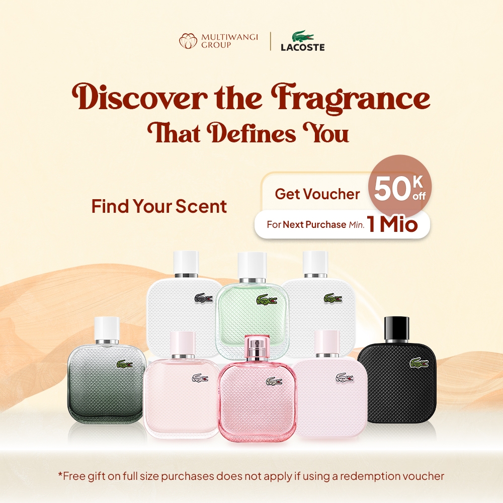 Jual Lacoste Perfume Discovery Vial - 3pcs | Shopee Indonesia