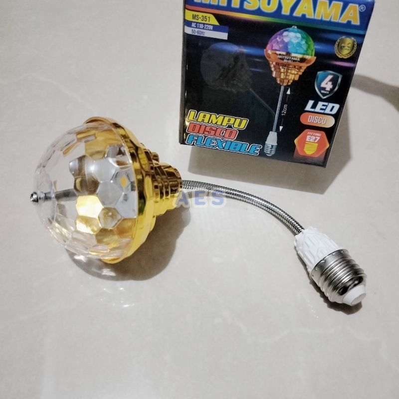 Jual Lampu Led Disco putar Flexibel Mitsuyama | Shopee Indonesia
