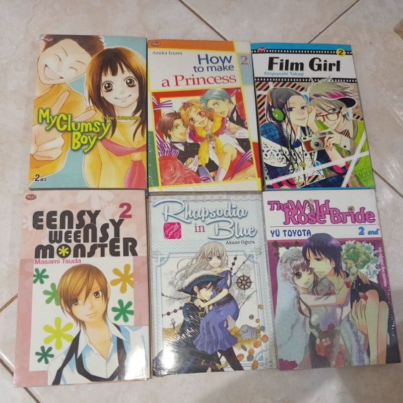 Jual Wts komik mini series/serial cantik (mohon baca deskripsi kondisi) | Shopee Indonesia