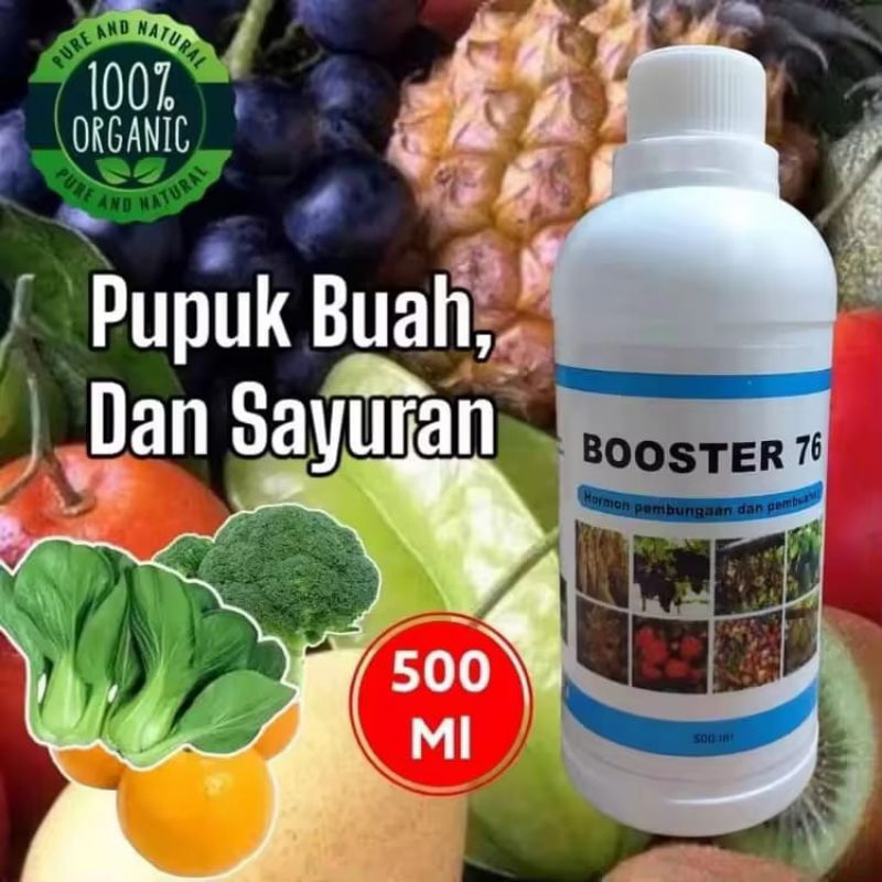 Jual Promo Sepesial !! beli 3 grtis 1 PUPUK BOOSTER 76 penyubur pelebat buah pembesar pelebat ...
