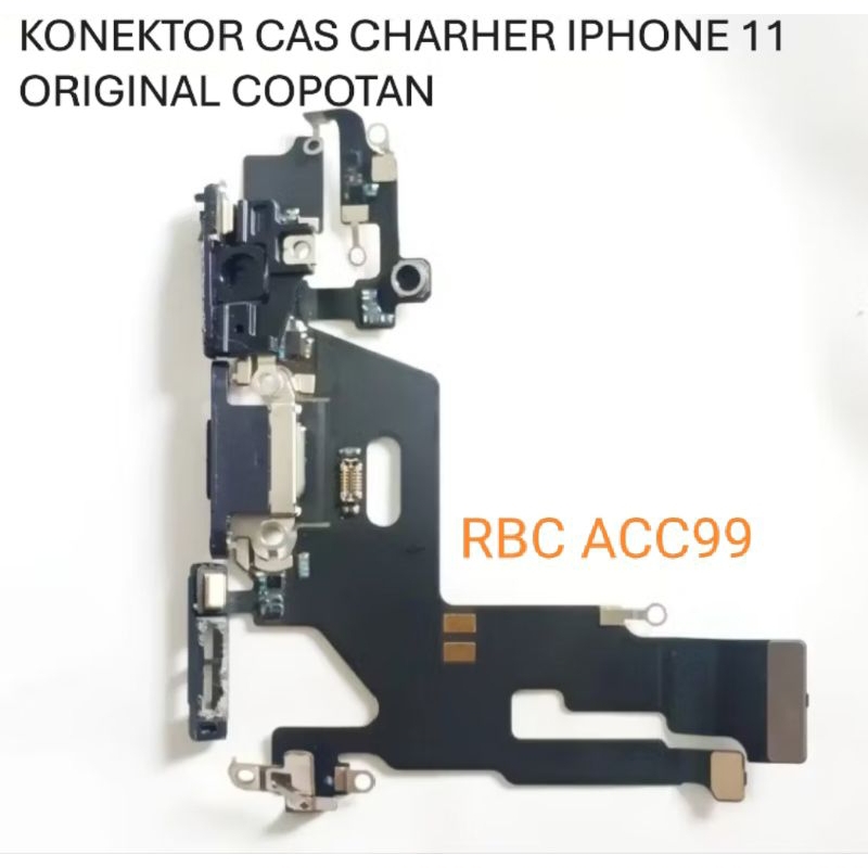 Jual Konektor Cas Charger IP 11 ORIGINAL | Shopee Indonesia