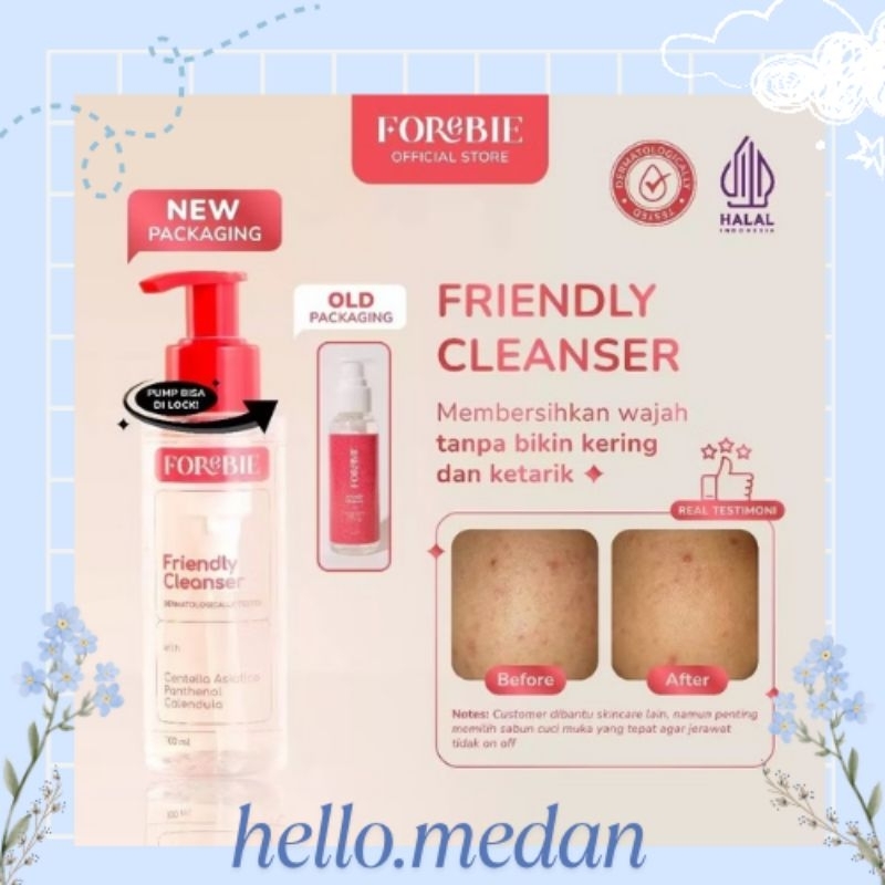 Jual Forebie Friendly Cleanser - 100ml | Shopee Indonesia