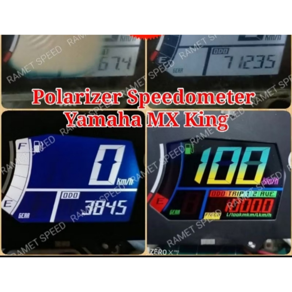 Jual POLARIS LCD SPEEDOMETER MX KING | Shopee Indonesia
