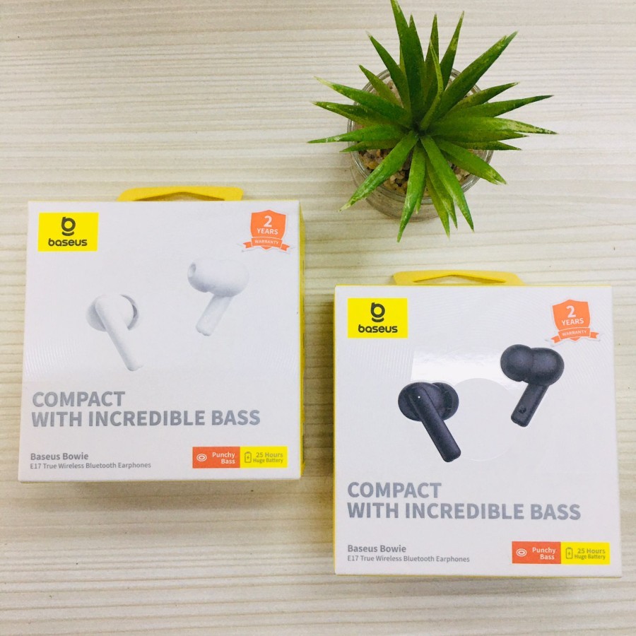 Jual BASEUS TWS Bowie E17 True Wireless Earphone Bluetooth Headset ENC ...