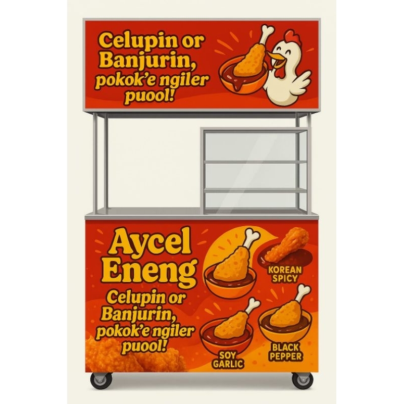 Jual Gerobak Fried Chicken | Shopee Indonesia