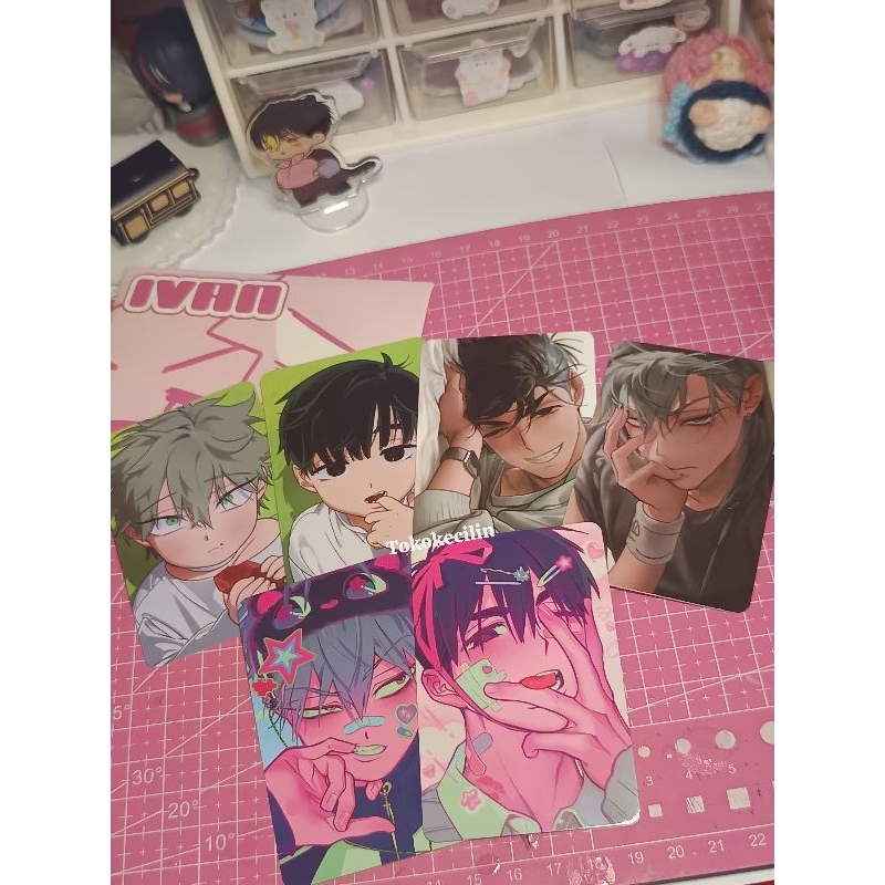 Jual [READ DESK] Photocard official IvanTill by Vivinos till bf ivan bf ...