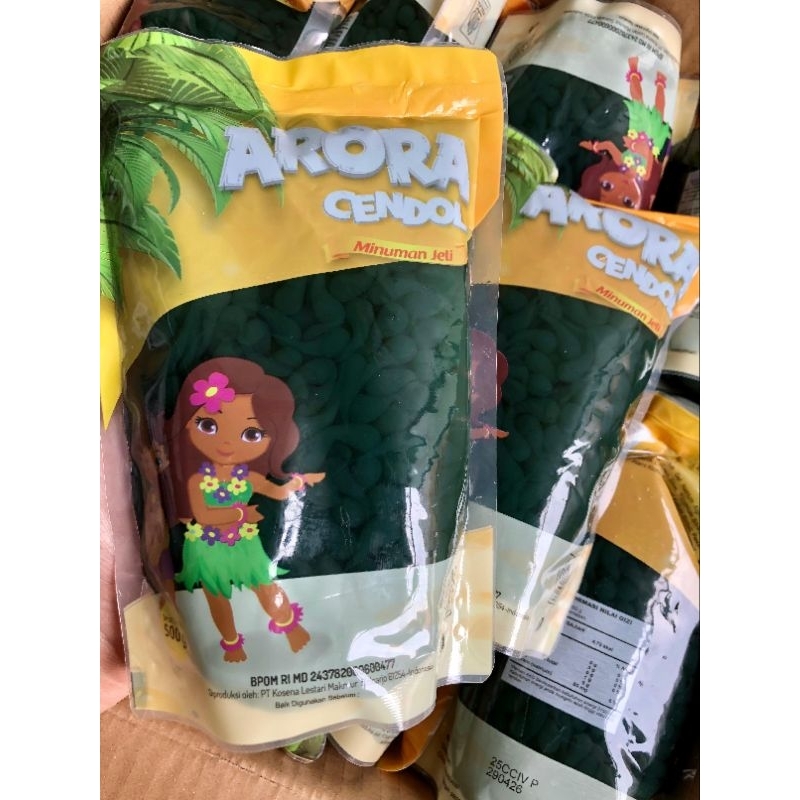 Jual Arora cendol jelly|Cendol Dawet|Cendol kecebong 500gram | sunbay ...