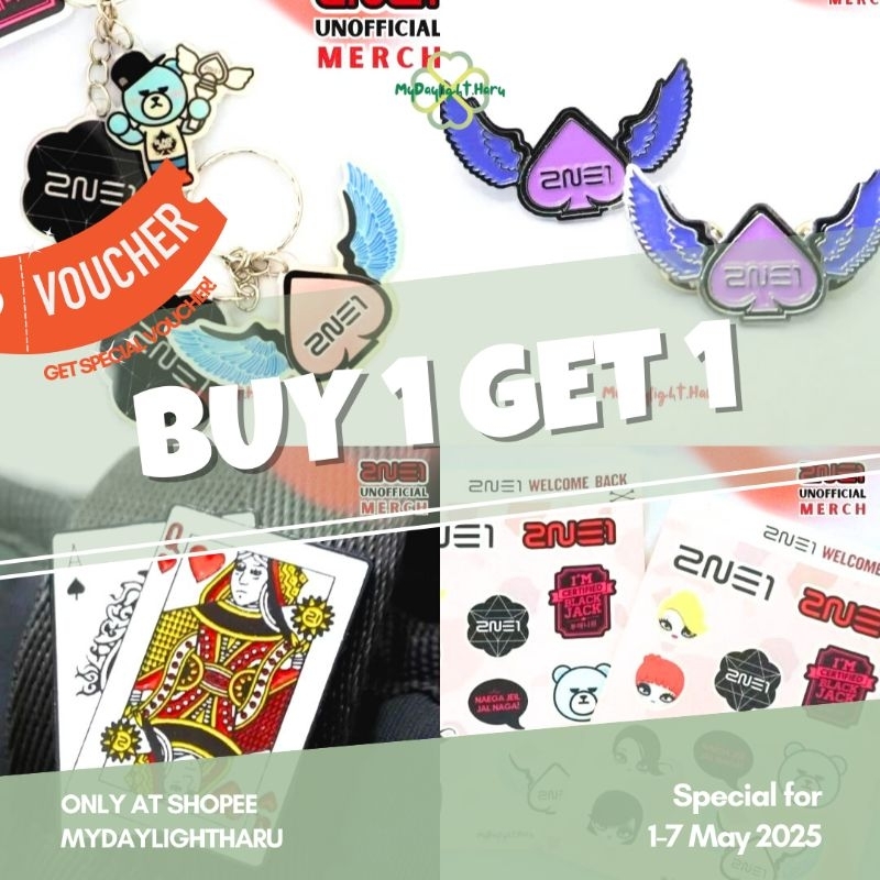 Jual [BUY 1 GET 1] 2NE1 FANMADE MERCH | Shopee Indonesia