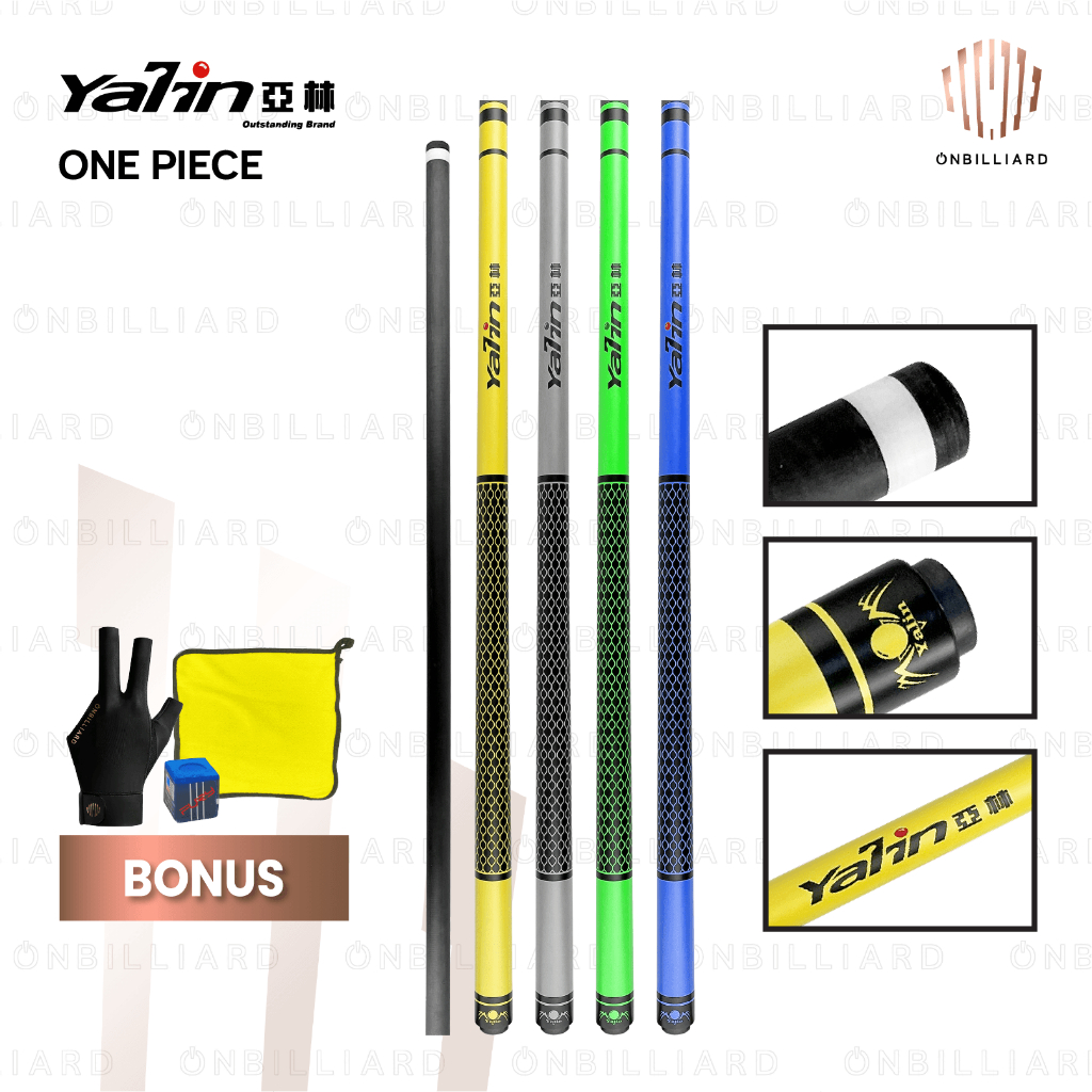Jual YALIN Cue Stick Billiard ONE PIECE CUE LOKASI Play Stik Biliar ...